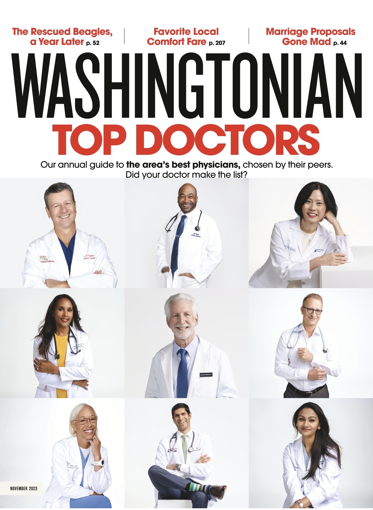 2023 Washingtonian Top Doctors at The Orthopaedic Foot & Ankle Center